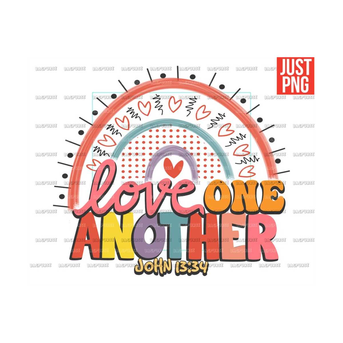 Love One Another PNG, Christian, Religious Quotes, File Desi | Inspire ...