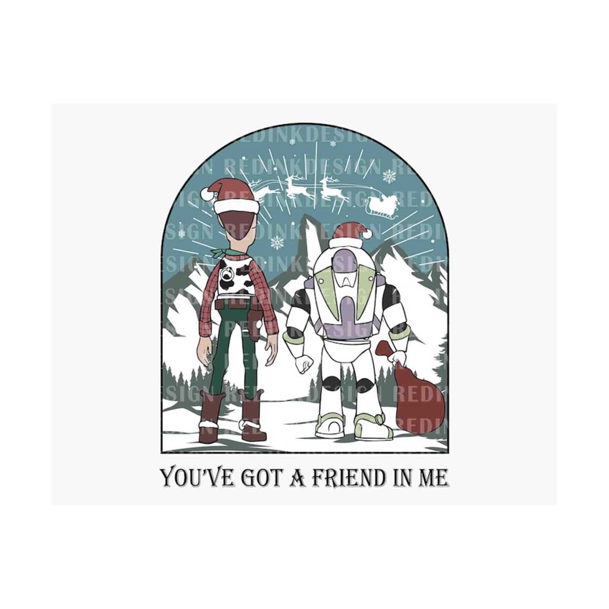 You've Got A Friend In Me PNG, Merry Christmas Png, Vacay Mo | Inspire ...