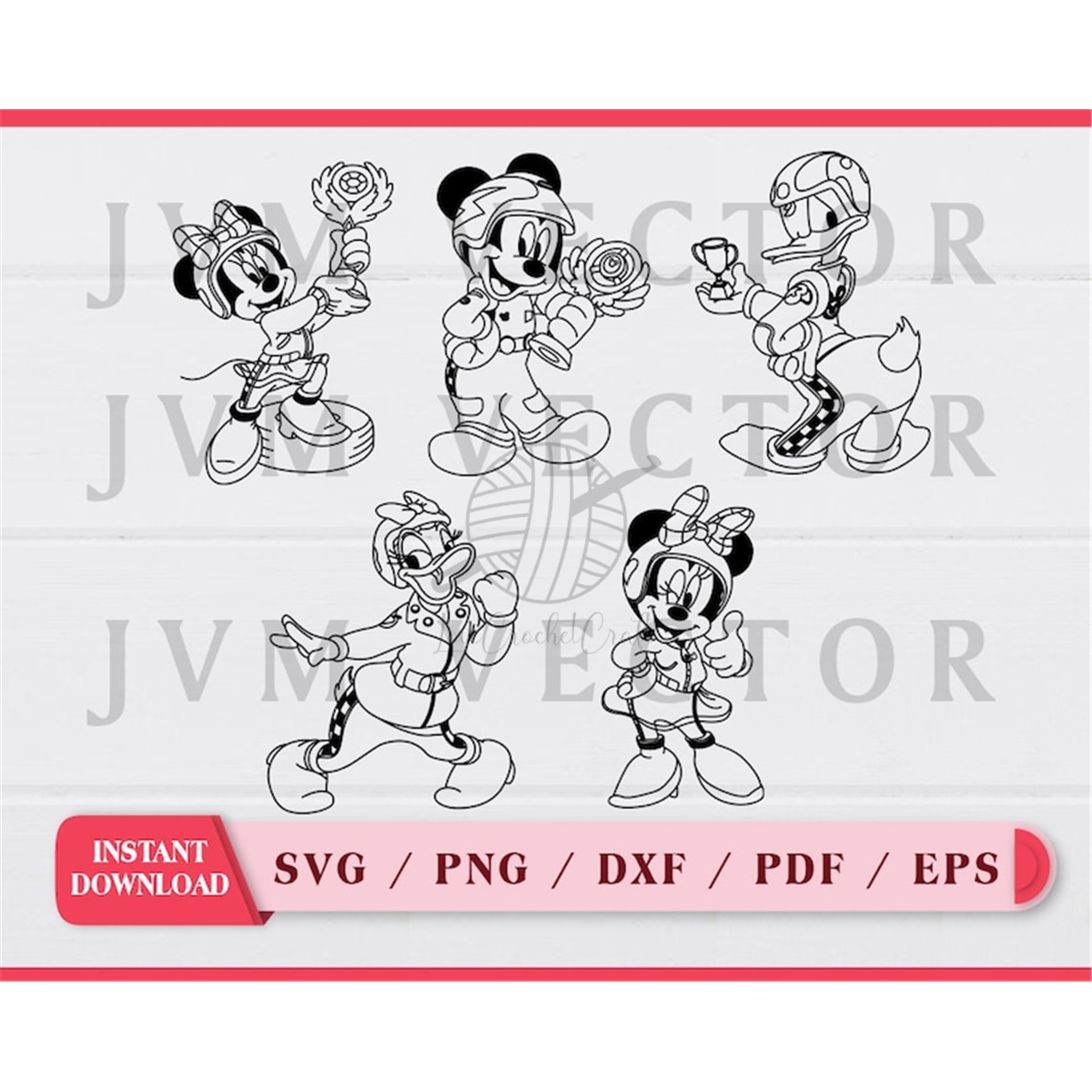 Mouse Roadster Racer SVG, clipart, digital file - Inspire Uplift