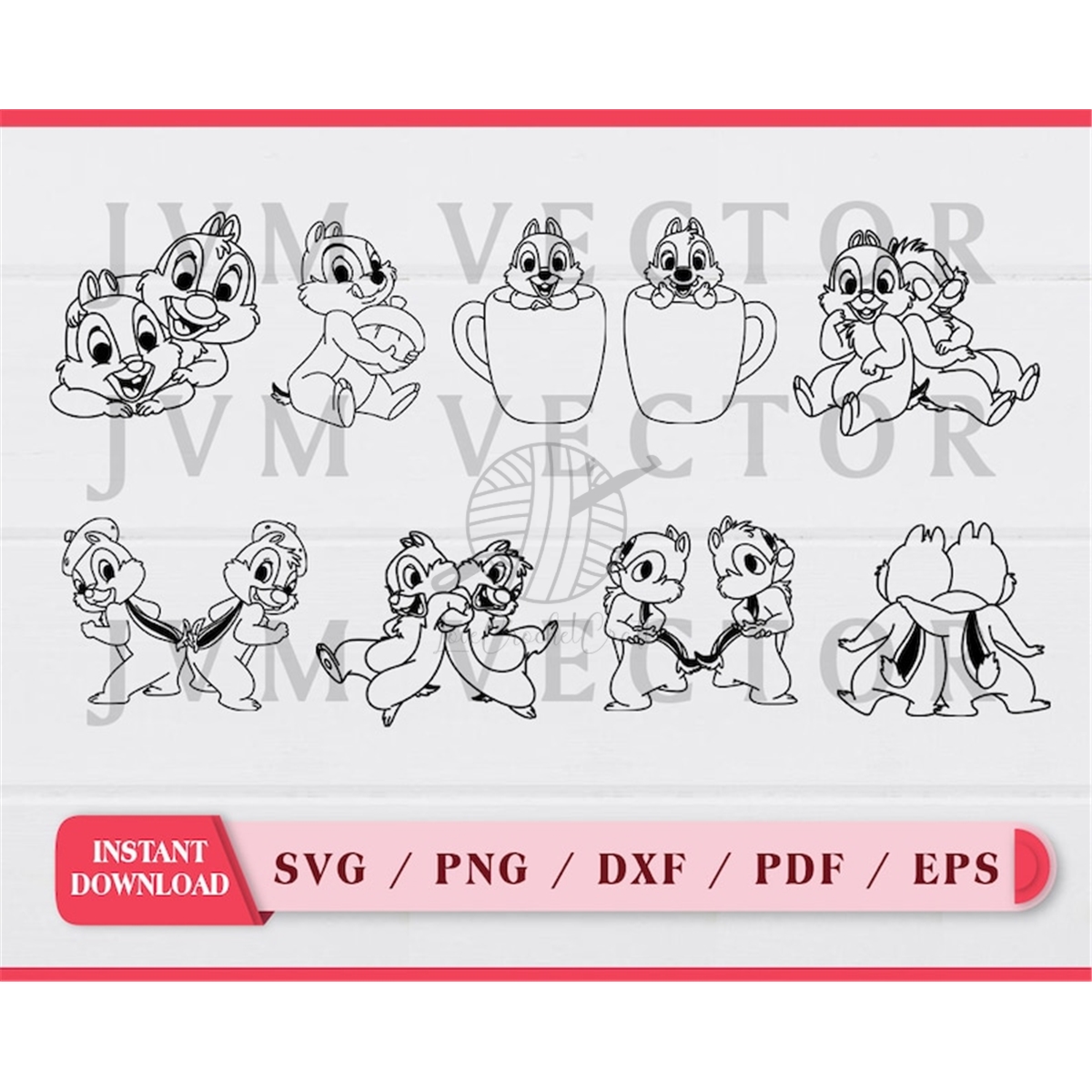 Chip svg, clipart, digital file - Inspire Uplift