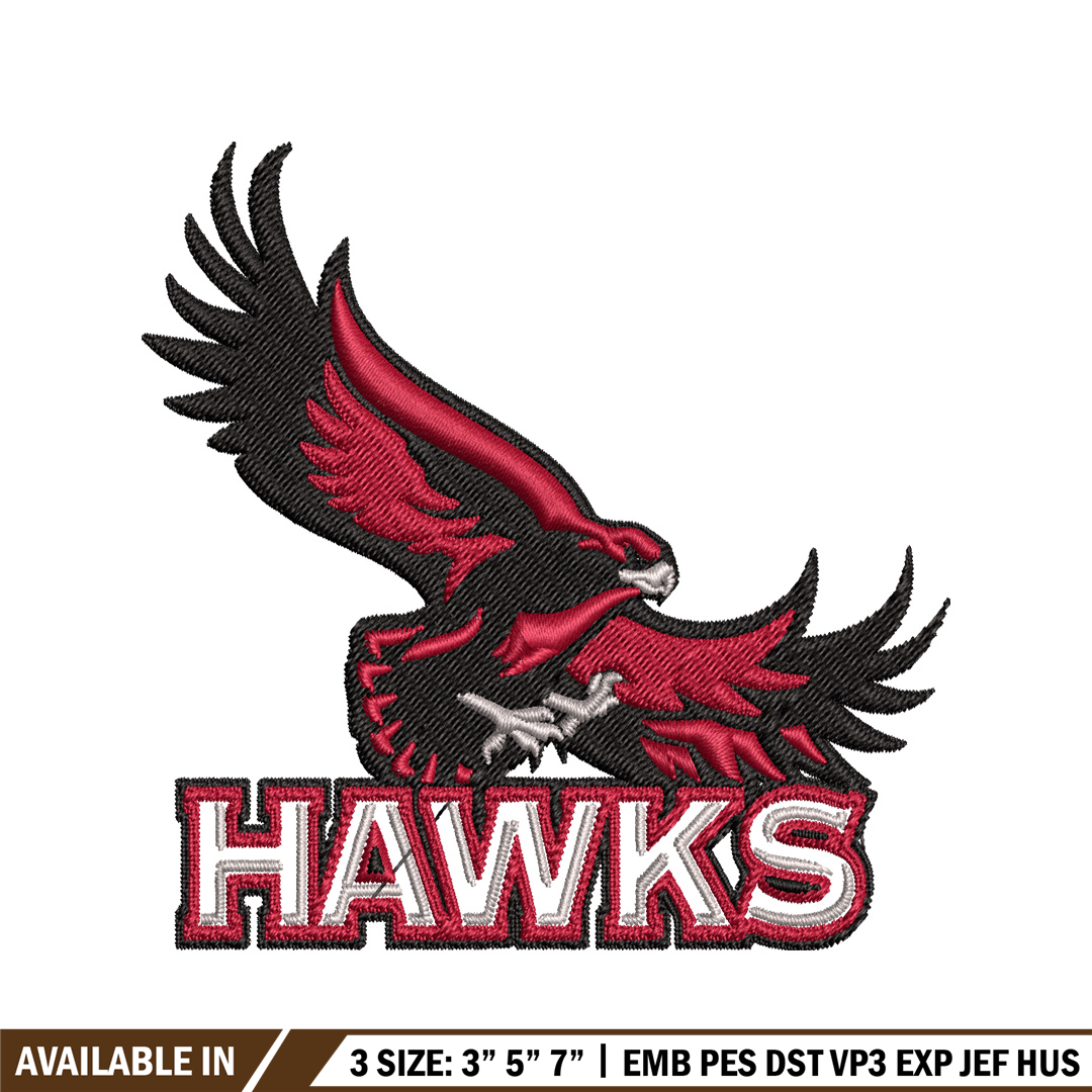 St Joseph's Hawks embroidery design, St Joseph's Hawks embro | Inspire ...