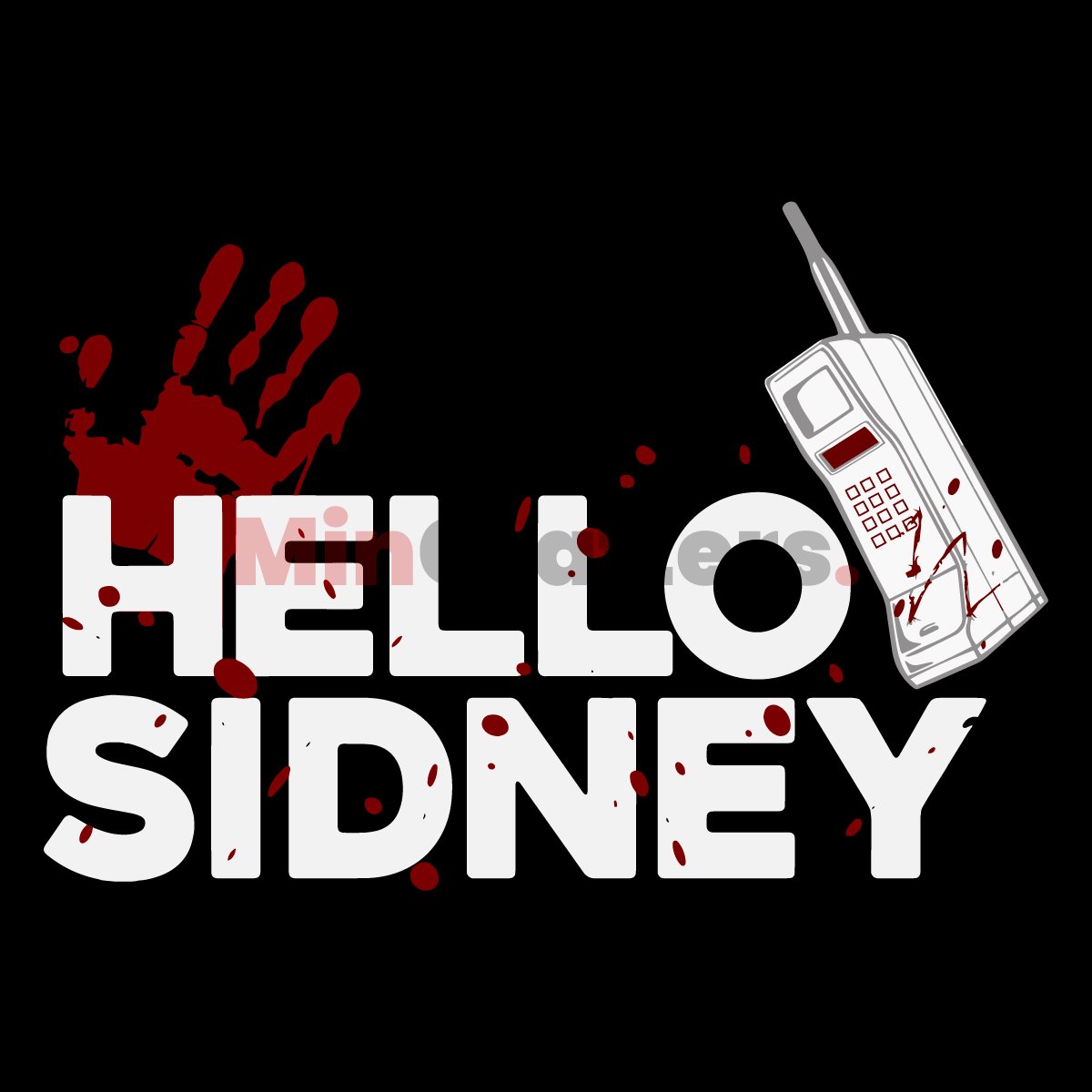 Hello Sidney Scream Horror Characters SVG File For Cricut - Inspire Uplift