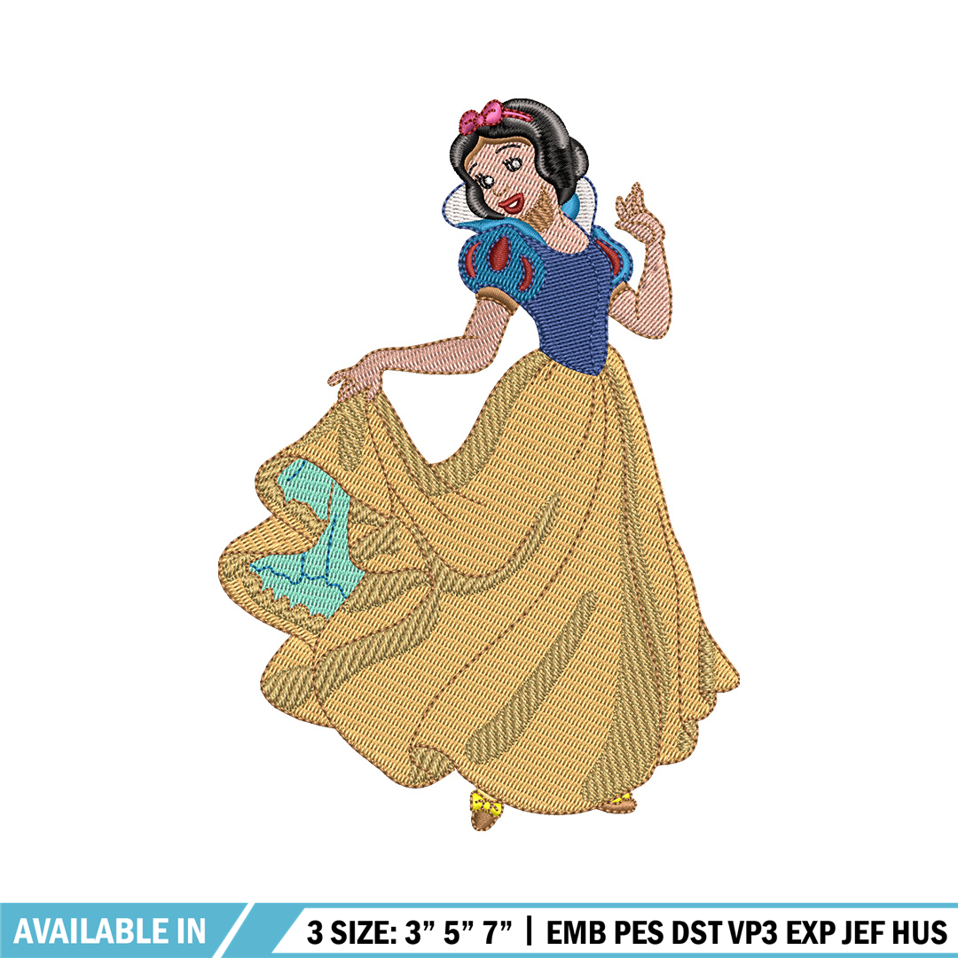 Snow white embroidery design, Disney embroidery, Embroidery | Inspire ...