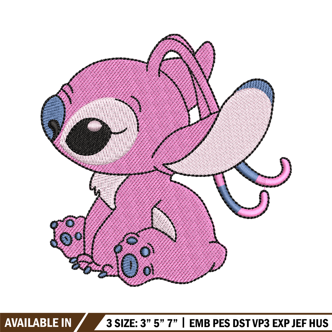 Stitch pink embroidery design, Stitch pink embroidery, carto | Inspire ...