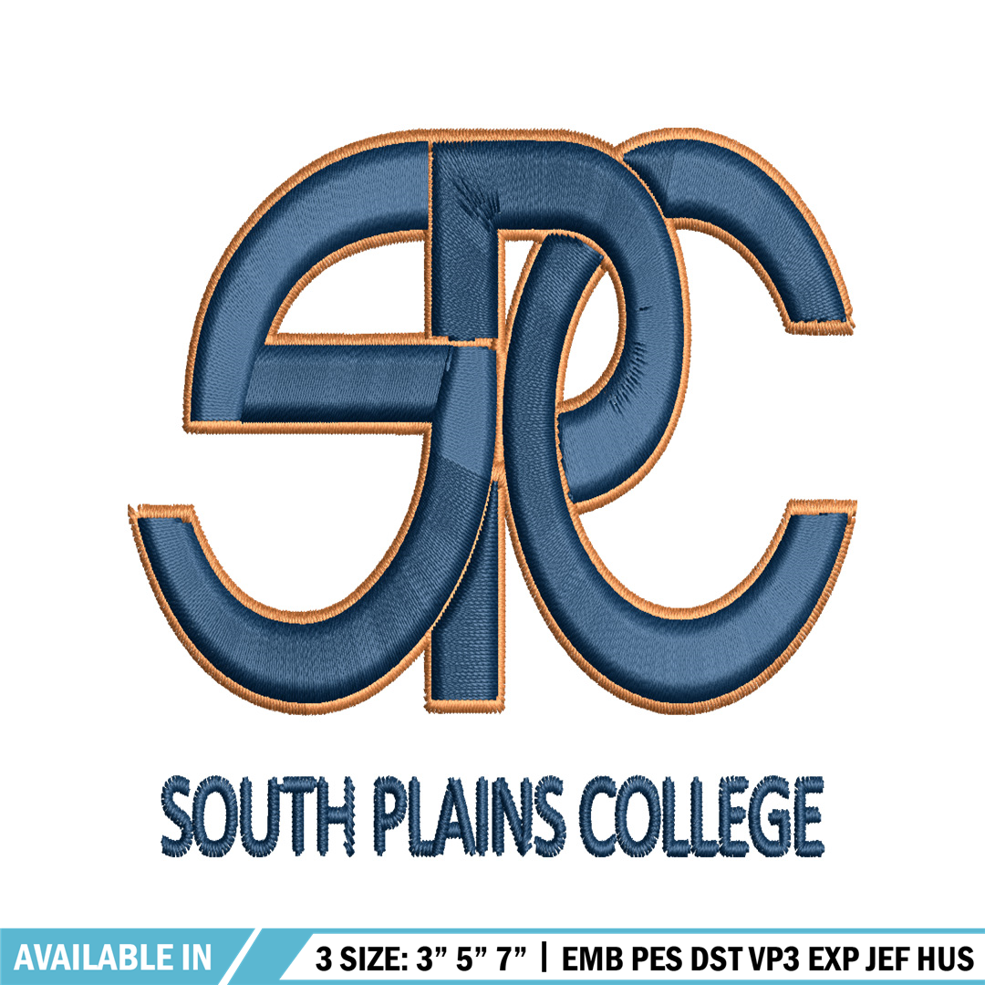 South Plains College embroidery design, South Plains College | Inspire ...