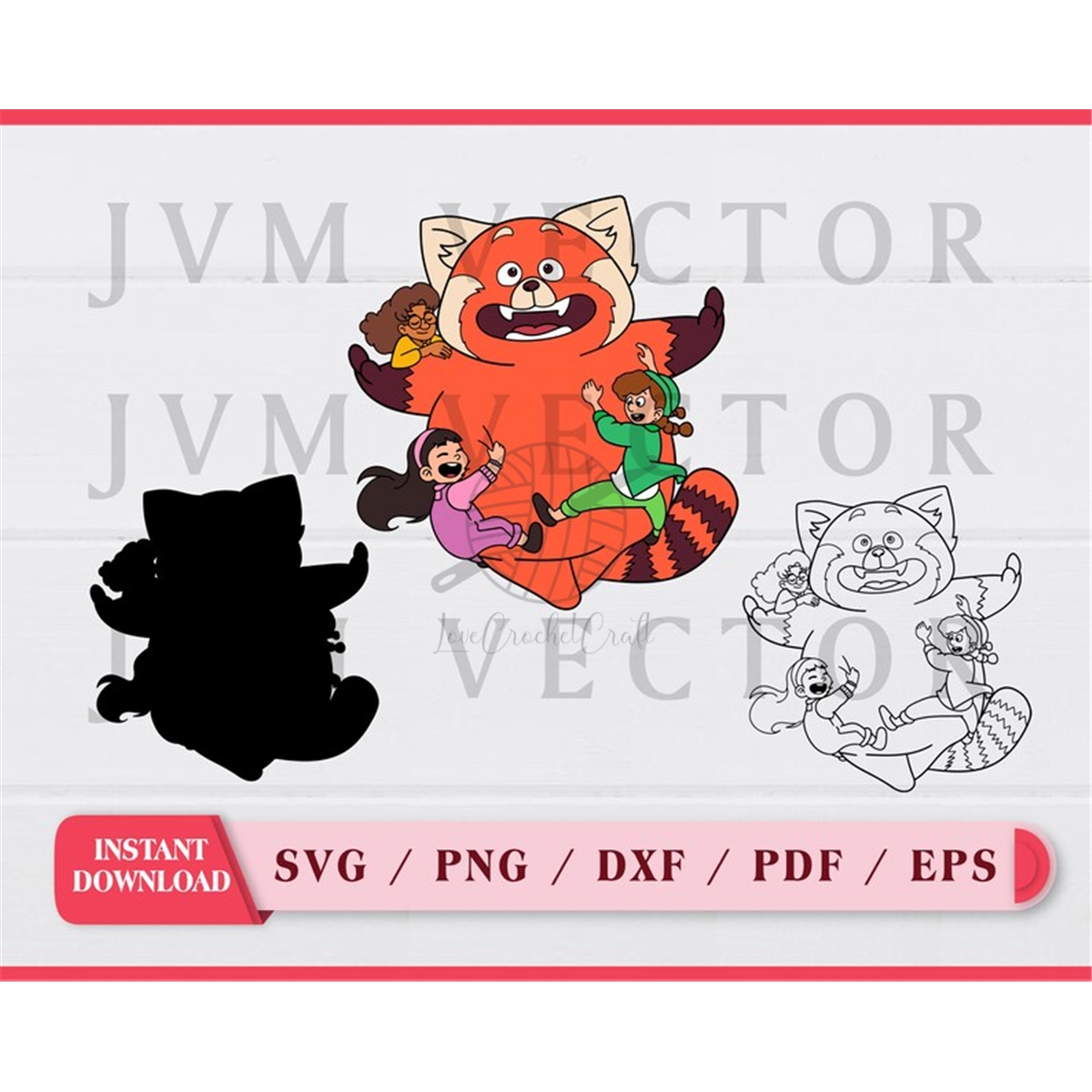 Red svg, clipart, digital file | Inspire Uplift