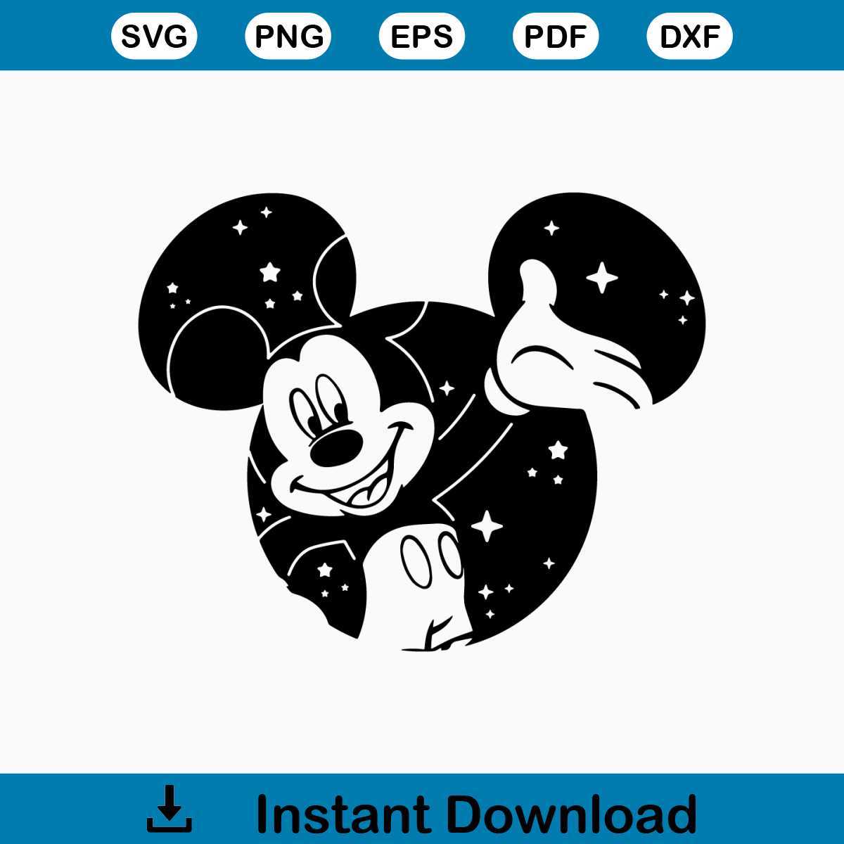 Mickey Vector Svg, Mickey Ears SVG Mouse png, Disneyland ear | Inspire ...