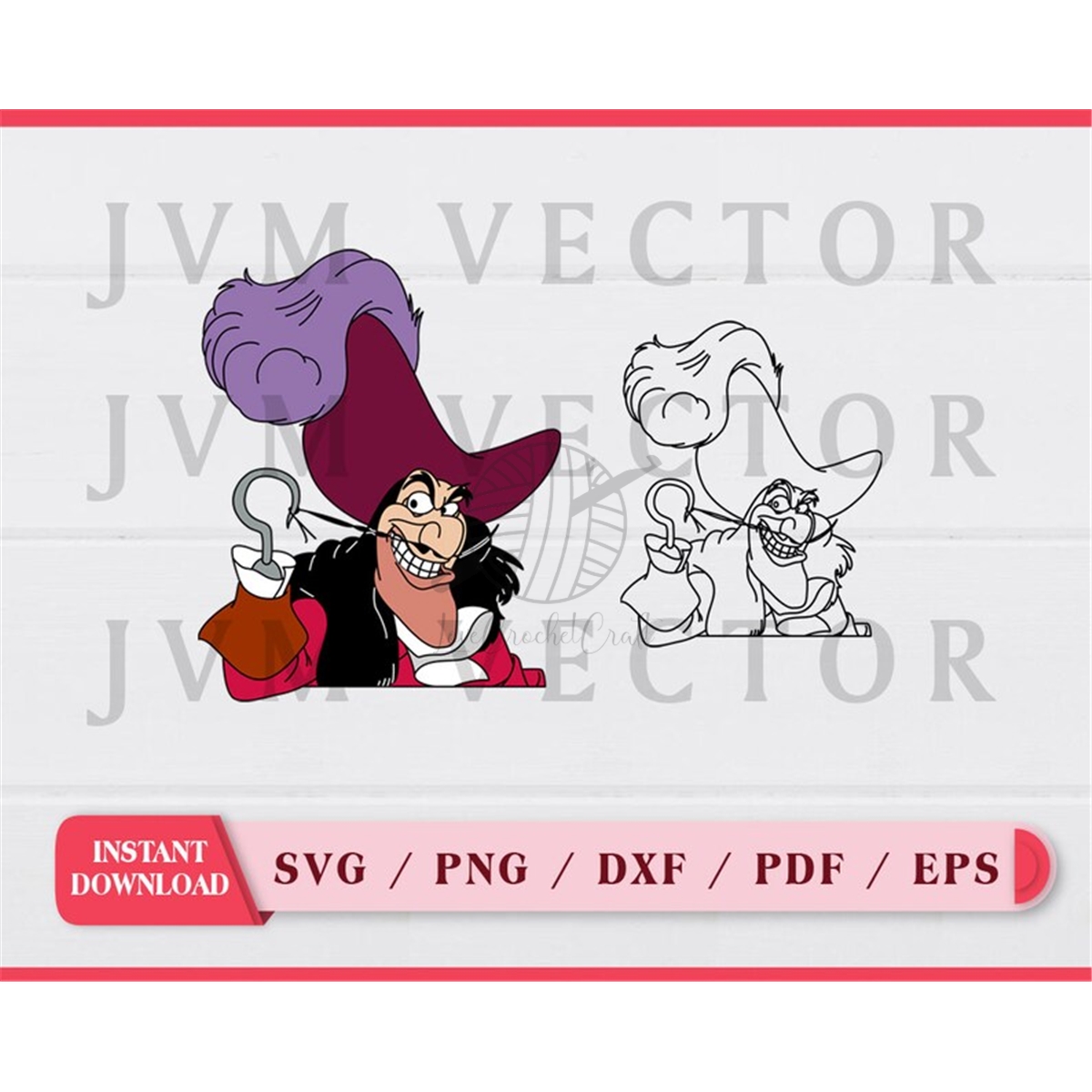 Captain SVG, clipart, digital file | Inspire Uplift