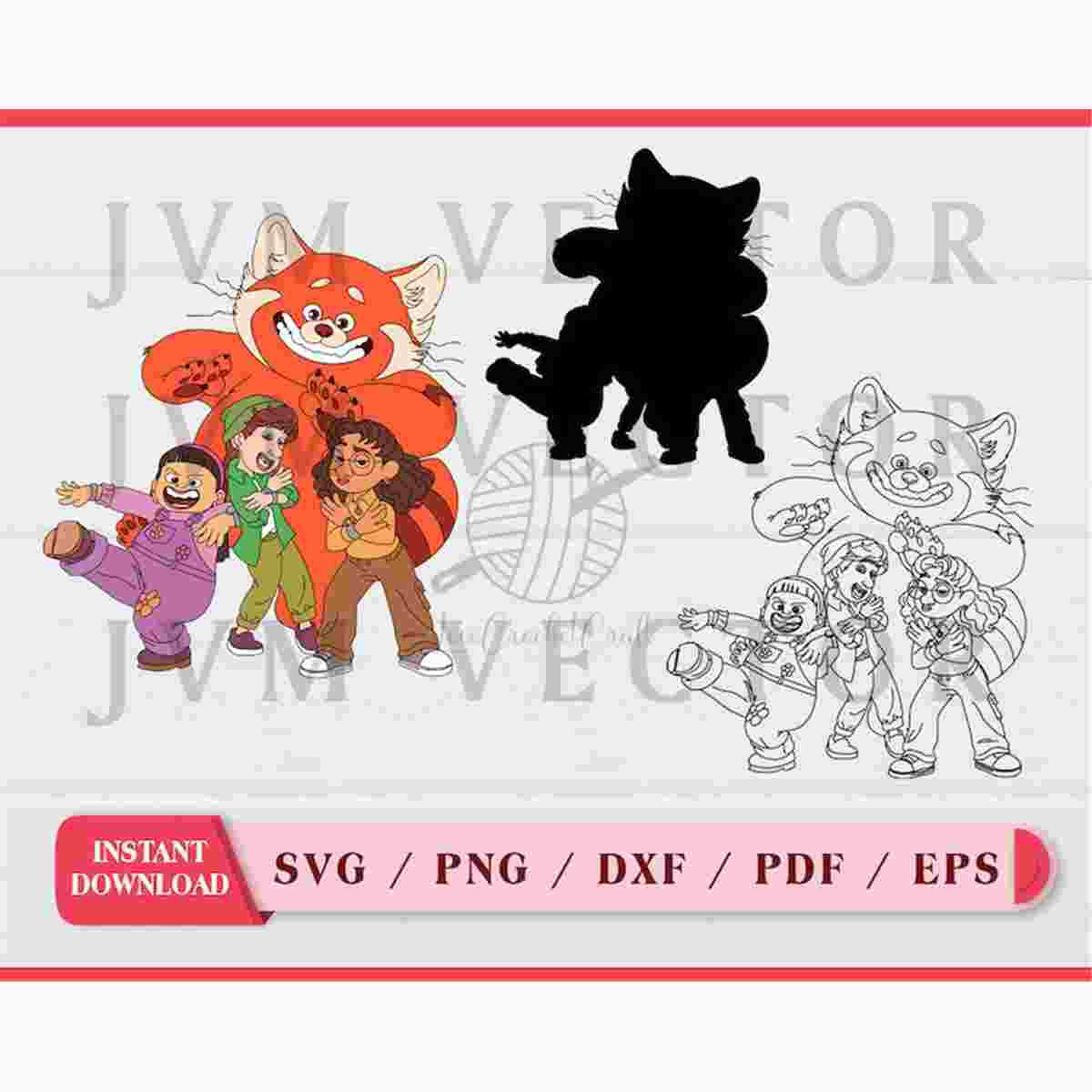 Red svg, clipart, digital file - Inspire Uplift