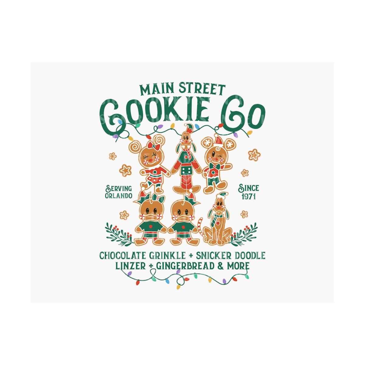 Main Street Cookie Go SVG, Christmas Mouse And Friends Ginge | Inspire ...