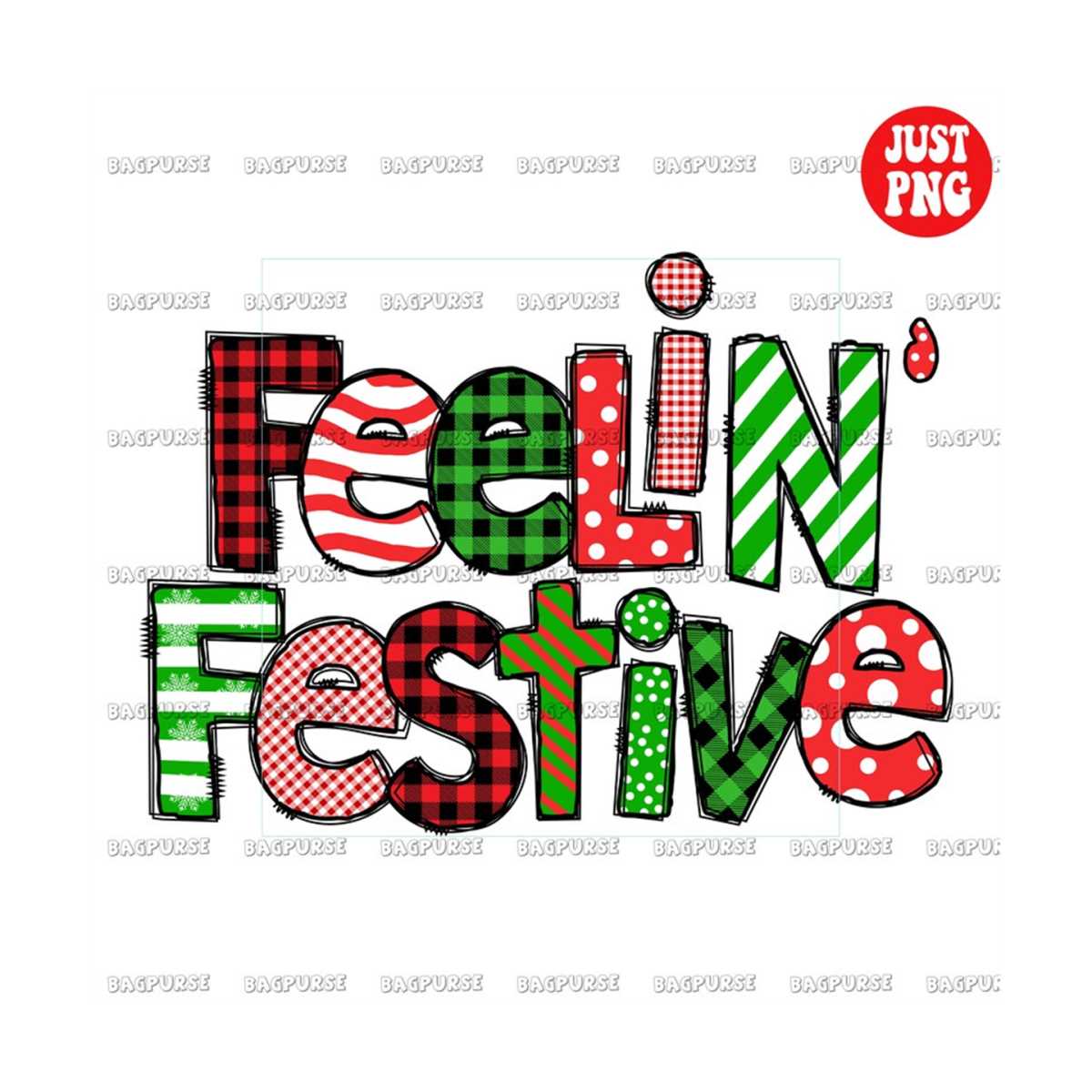 Feelin Festive, Feeling Festive PNG, Christmas Sublimation, | Inspire ...