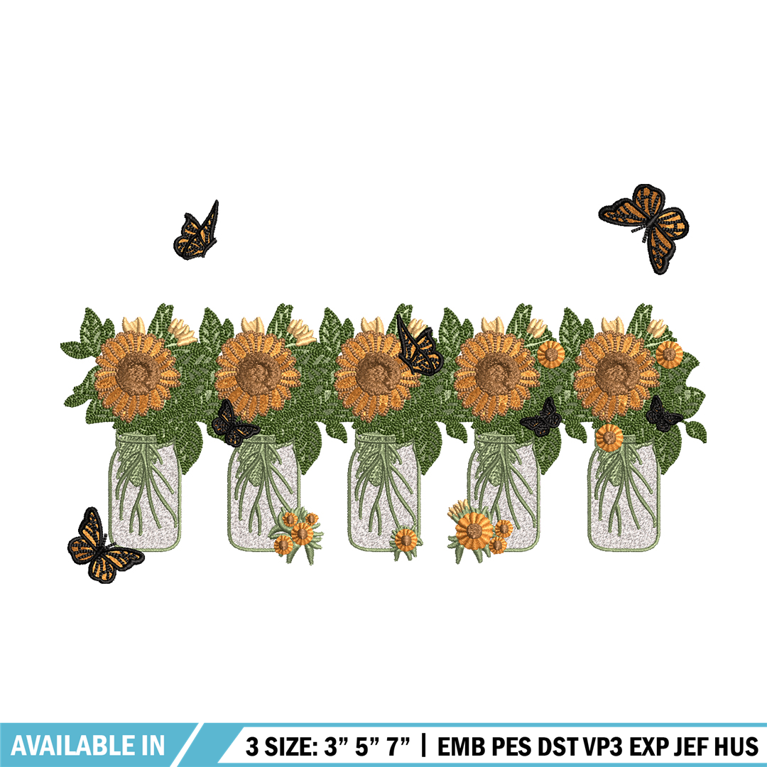 Sunflowers embroidery design, Sunflowers embroidery, flowers | Inspire ...