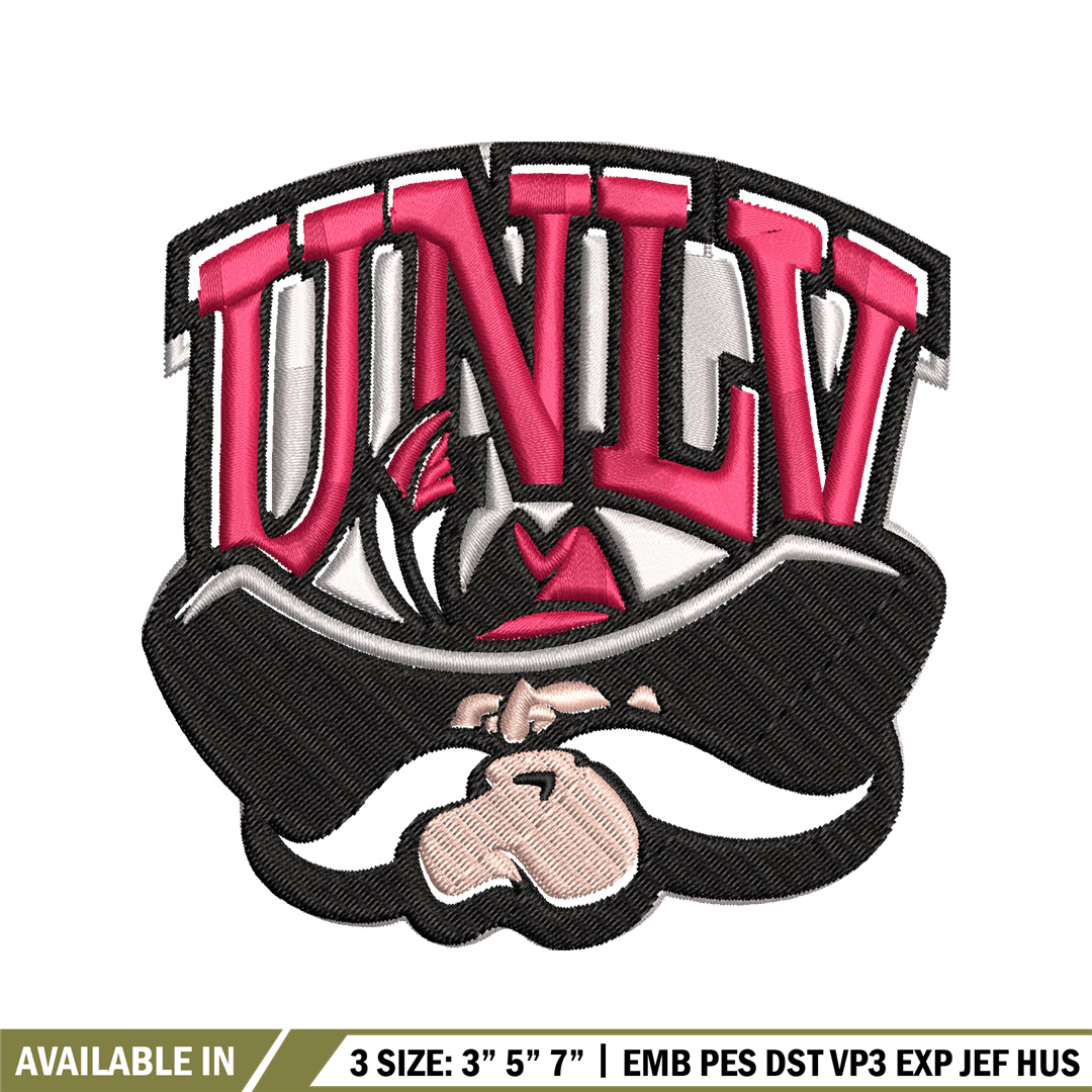 UNLV Rebels embroidery design, UNLV Rebels embroidery, logo - Inspire ...
