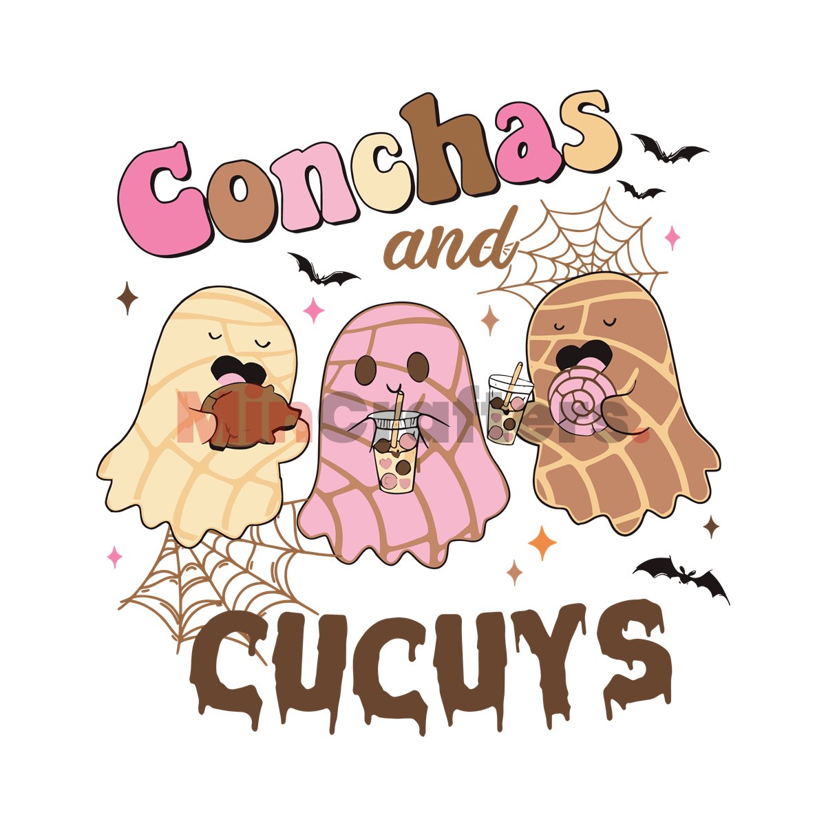 Conchas and Cucuys Spooky Mexican Conchas SVG File | Inspire Uplift