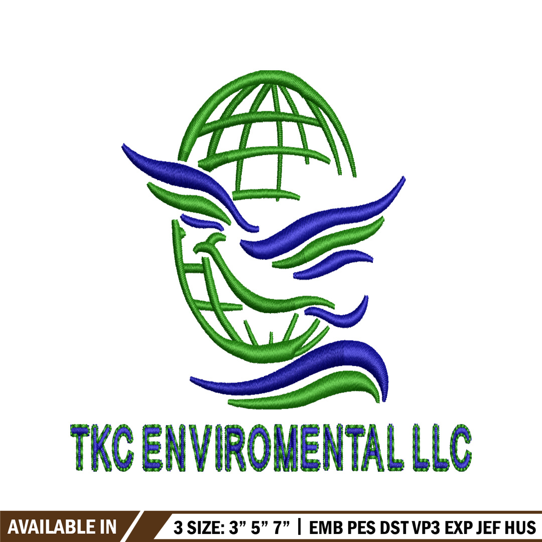 TKC Logo embroidery design, TKC Logo embroidery, logo design | Inspire ...