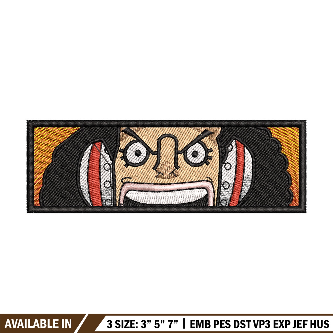 Usopp eyes embroidery design, One piece embroidery, Anime de | Inspire ...