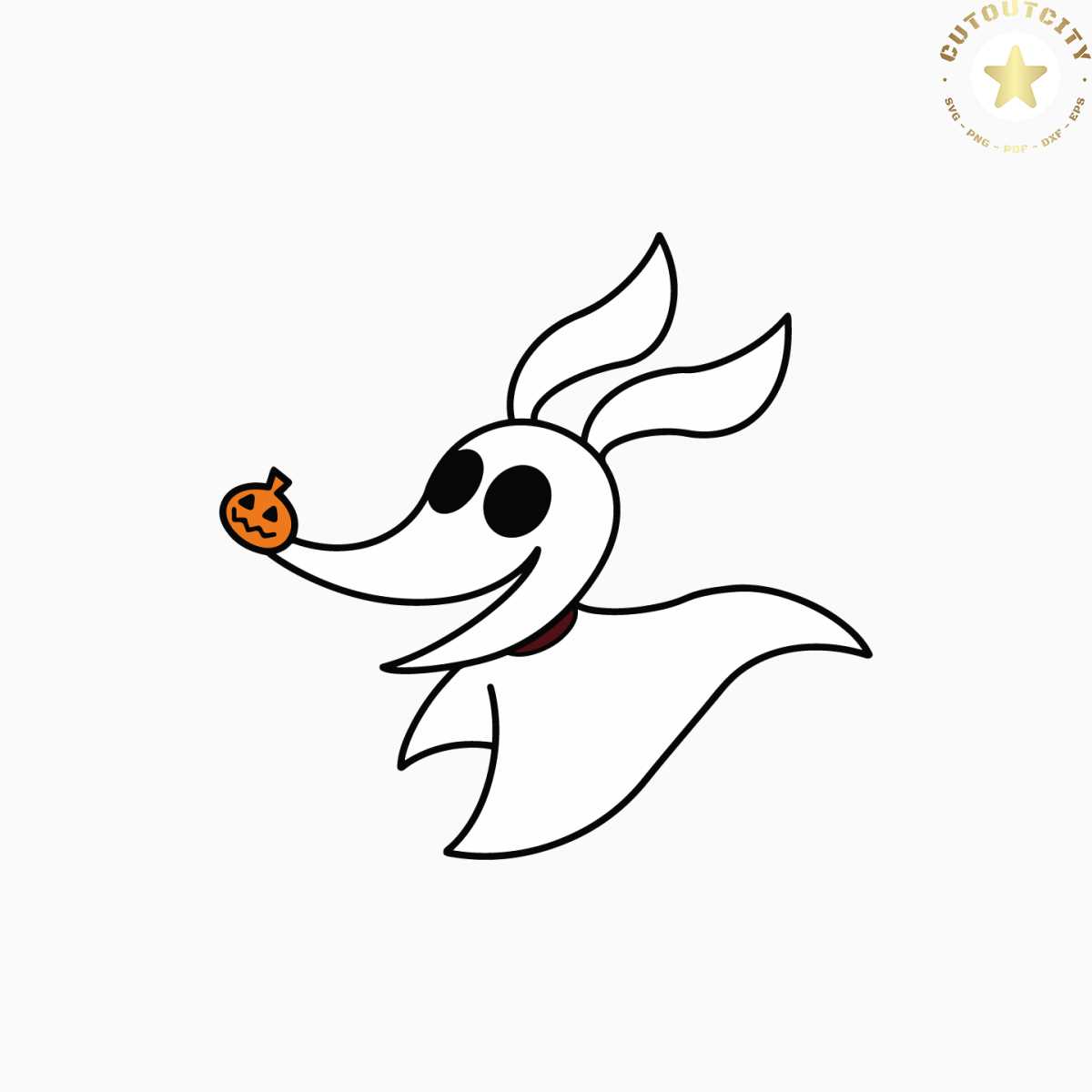 Zero Nightmare Before Christmas Halloween Digital Files S | Inspire Uplift