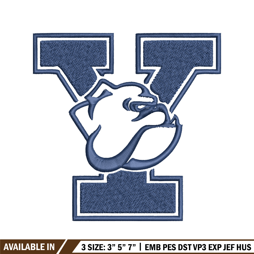 Yale Bulldogs embroidery design, Yale Bulldogs embroidery, l | Inspire ...