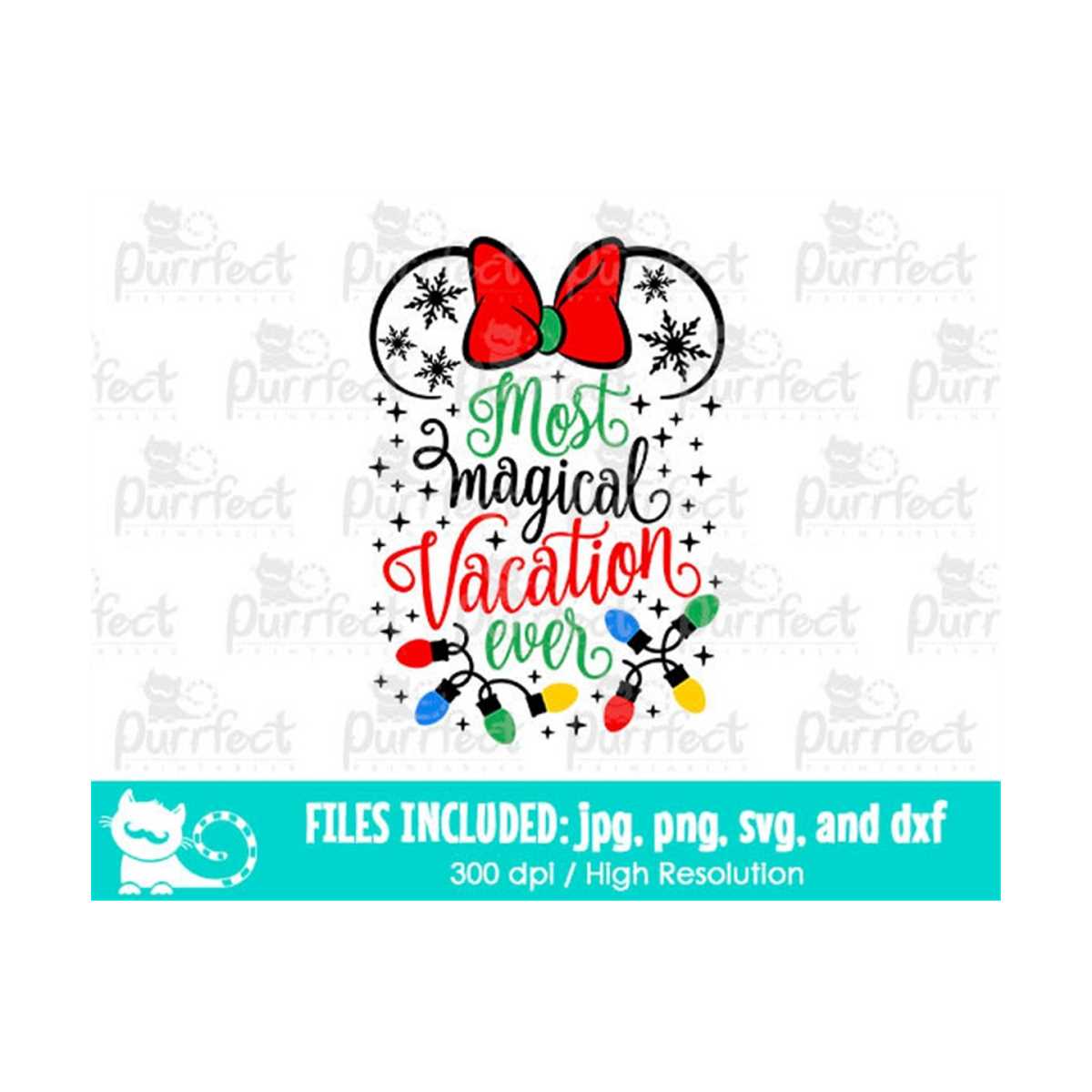 Most Magical Vacation Ever SVG, Mouse Family Holiday Vacatio | Inspire ...