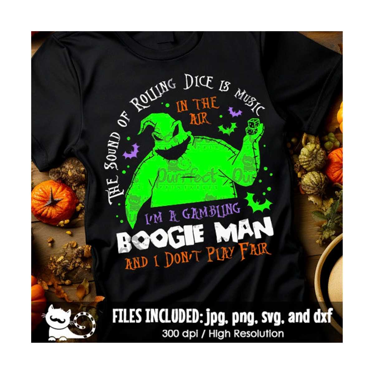 Boogie Man SVG, Oogie Boogie Bash svg, Halloween Nightmare S | Inspire ...