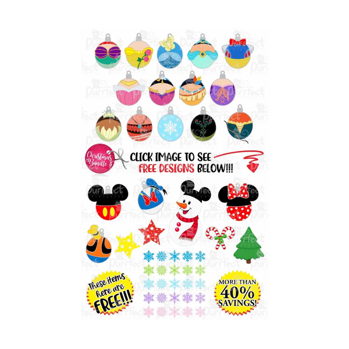 Christmas Bundle 3 SVG, Christmas Ornaments SVG, Christmas B | Inspire ...