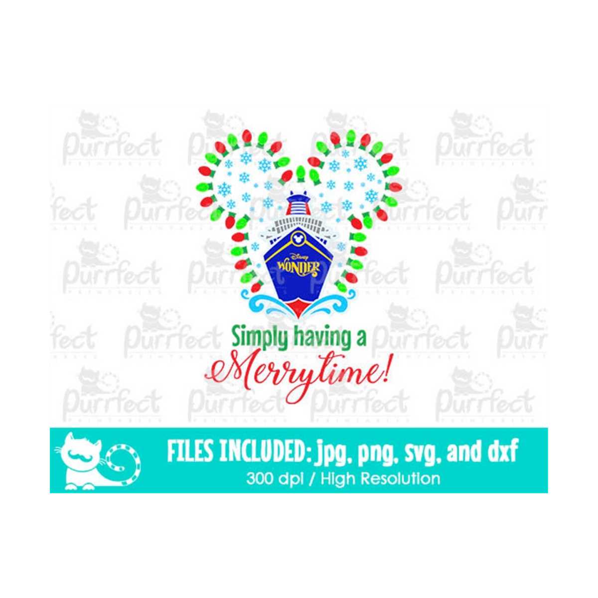 Mouse Ship Wonder Simply Having A Merrytime SVG, Family Holi | Inspire ...