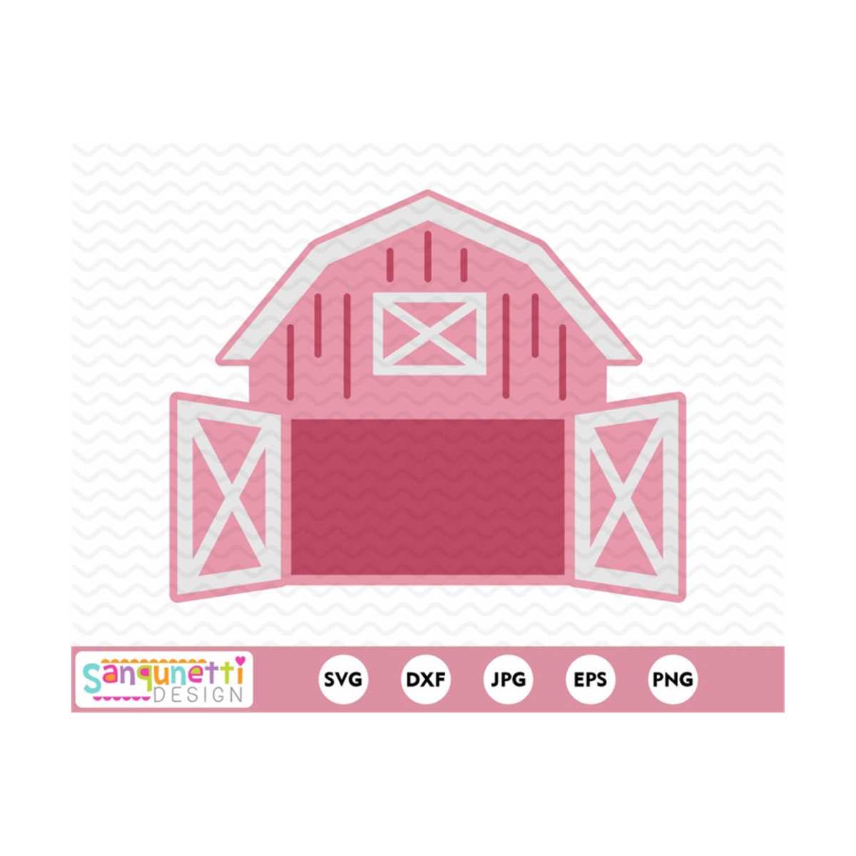 Barn SVG, Farm SVG, Birthday Party Barn | Inspire Uplift