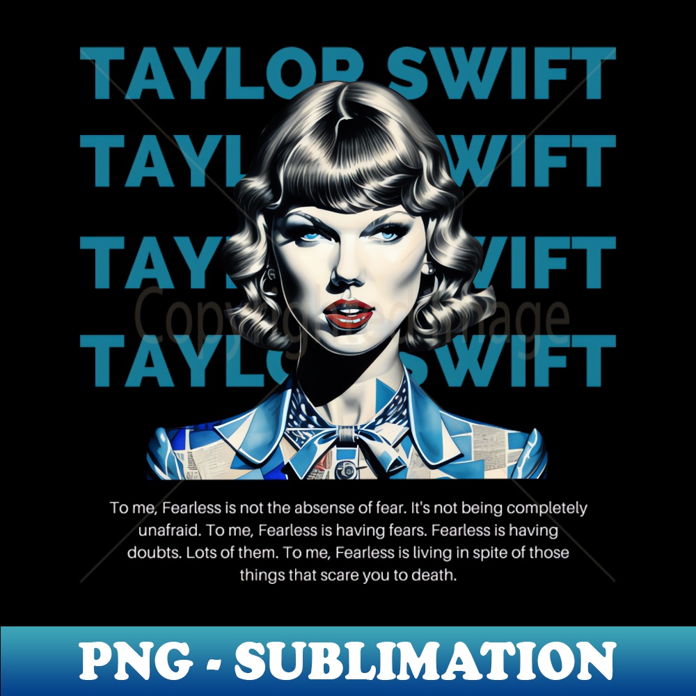 Taylor Swift Singer - Signature Sublimation PNG File - Bri | Inspire Uplift