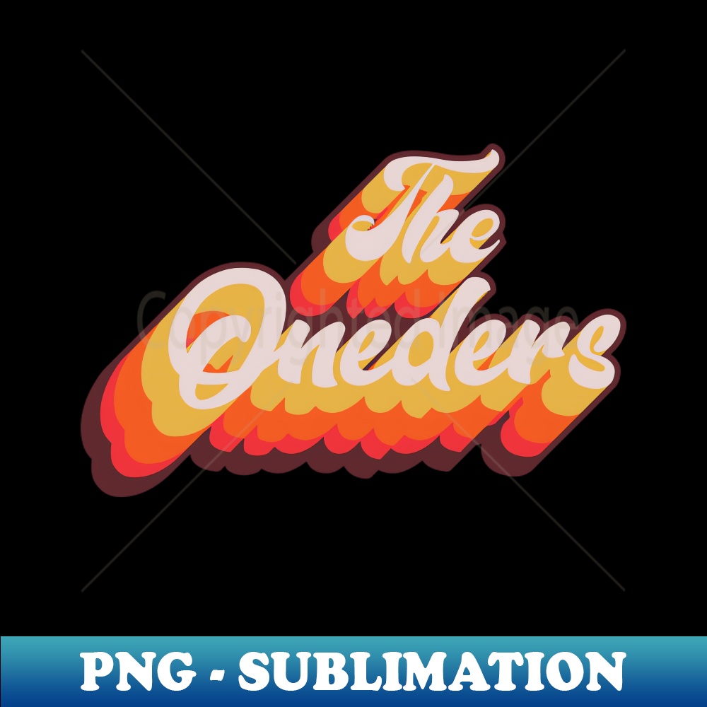 The Oneders - Retro Style - Digital Sublimation Download Fil | Inspire ...