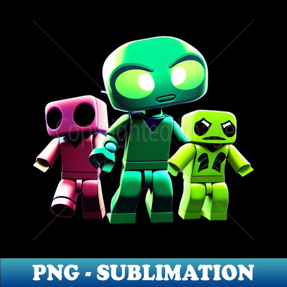 Alien Roblox - PNG Transparent Digital Download File for Sub | Inspire ...