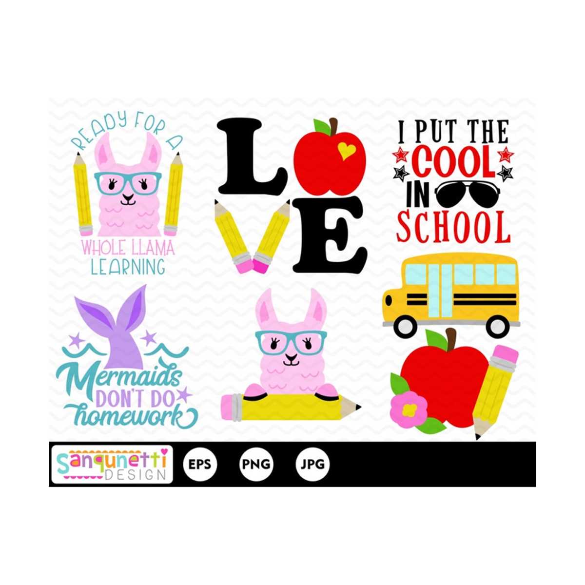 Back to school clipart, school and teacher digital art, inst | Inspire ...