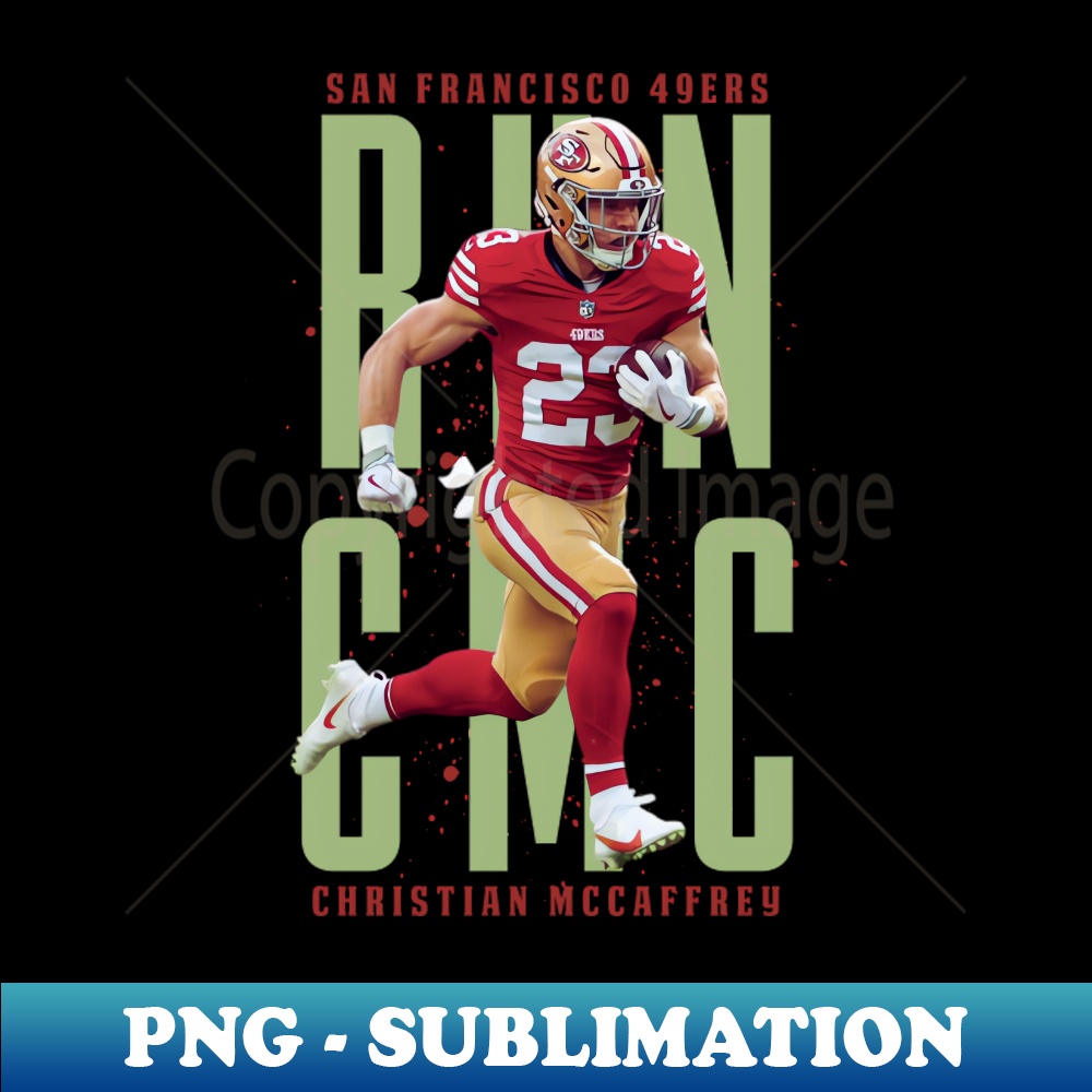 Christian Mccaffrey Aesthetic Tribute - Decorative Sublimati - Inspire ...