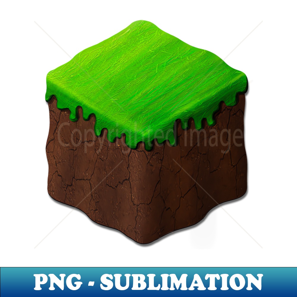 Dirt block - Video game Fan art - High-Resolution PNG Sublim - Inspire ...