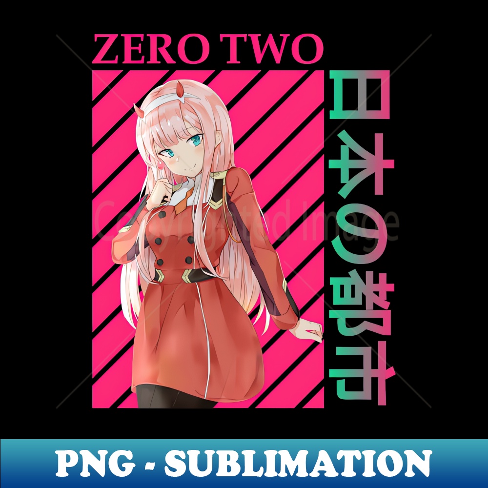 Zero Two Darling In The Franxx - PNG Transparent Digital Dow | Inspire ...