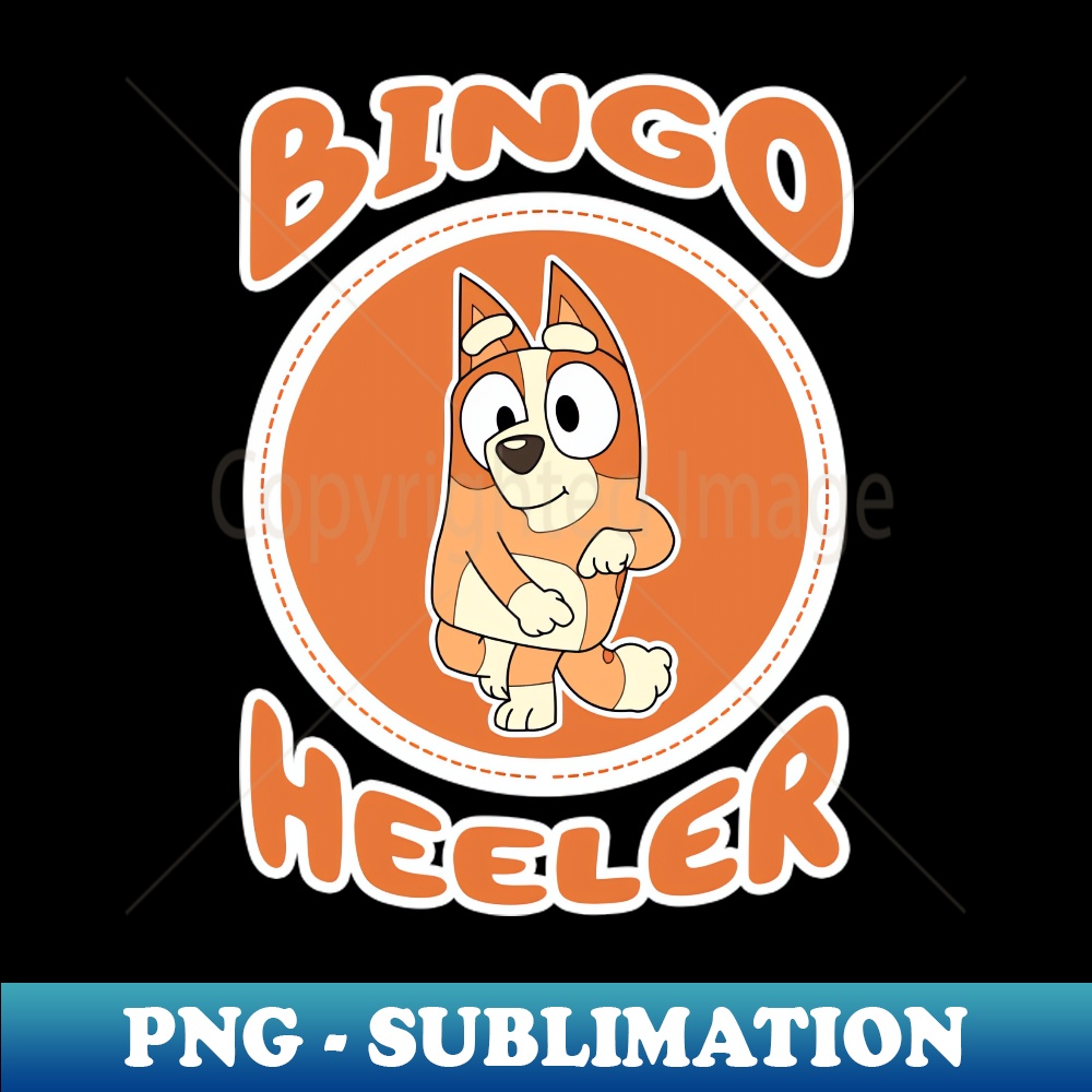 Bingo Heeler - Professional Sublimation Digital Download - U | Inspire ...