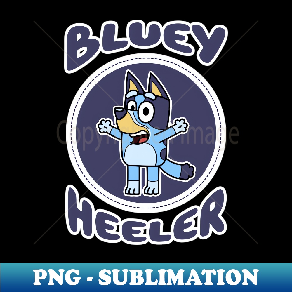 Bluey Heeler - PNG Transparent Digital Download File for Sub | Inspire ...