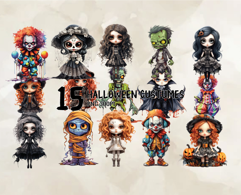 15 Halloween Custumes, Halloween Svg, Cute Halloween, Hallow | Inspire ...