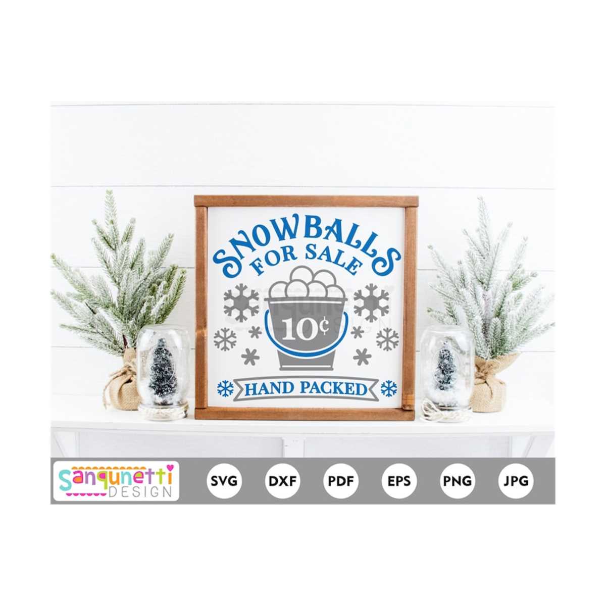Snowballs for sale winter SVG, winter sign svg, digital art | Inspire ...