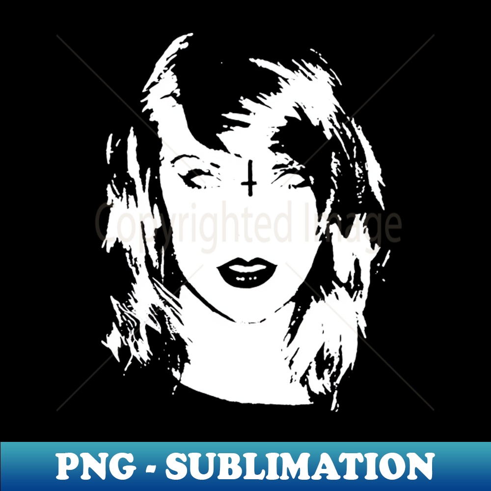 Taylor Swift Black Metal - Retro PNG Sublimation Digital Dow | Inspire ...