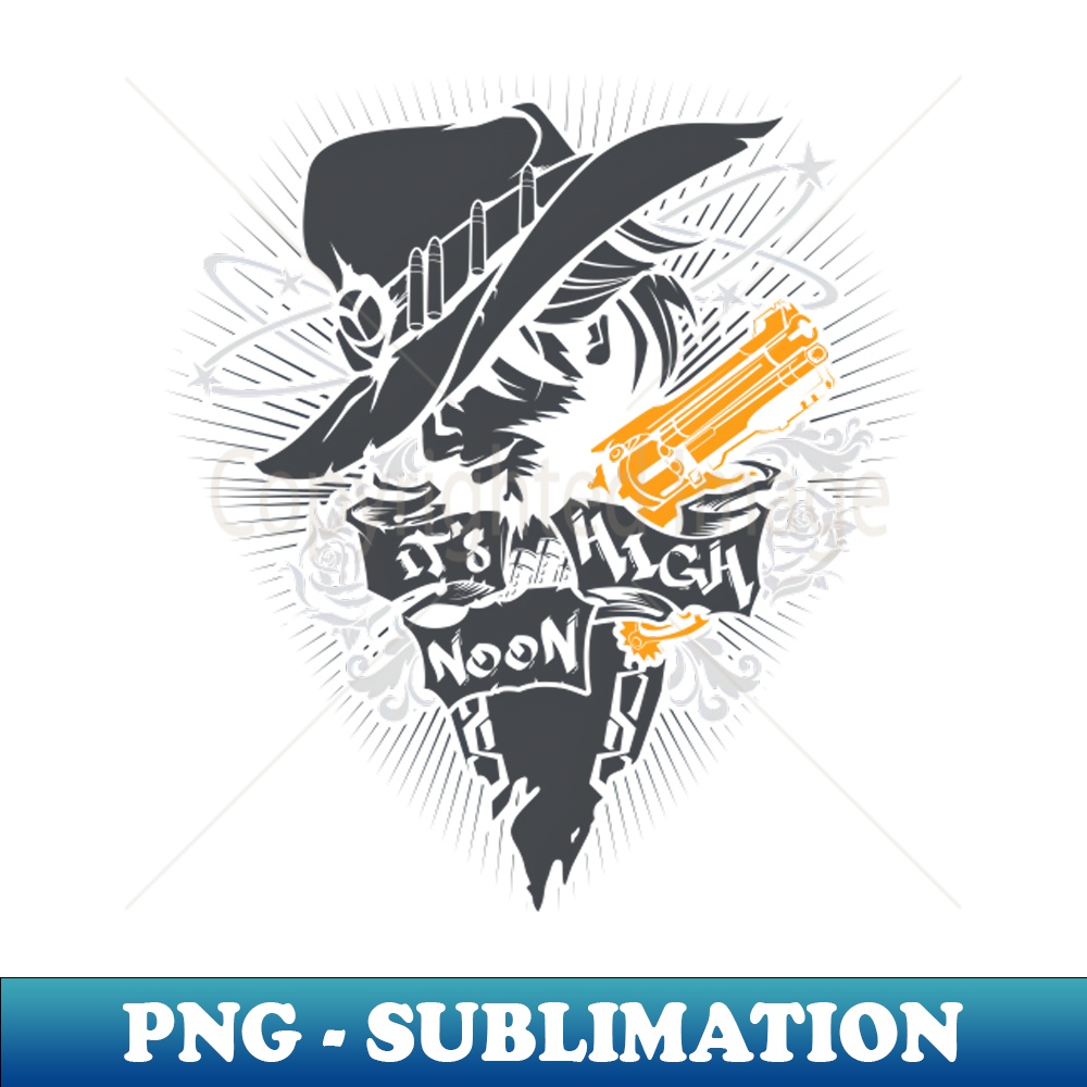 Its High Noon - Exclusive PNG Sublimation Download - Bold & | Inspire ...
