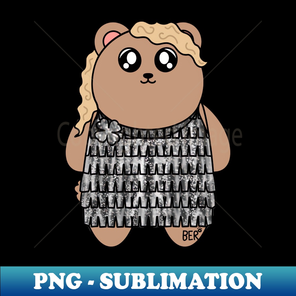 Taylor Swift Fearless Bear - Sublimation-Ready PNG File - Pe - Inspire ...