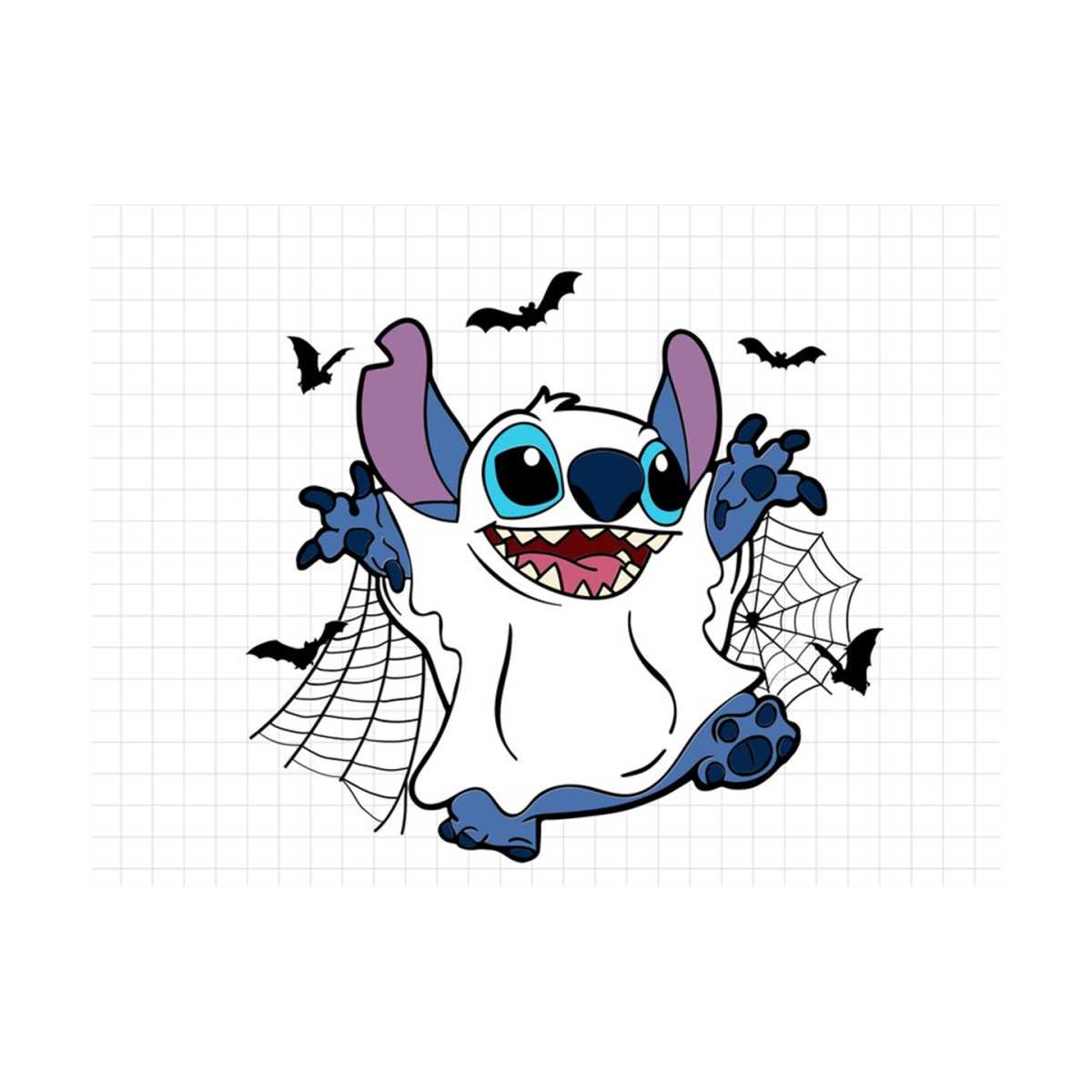 Halloween Costume Svg, Stitch Ghost Svg, Halloween Svg, Stit | Inspire ...