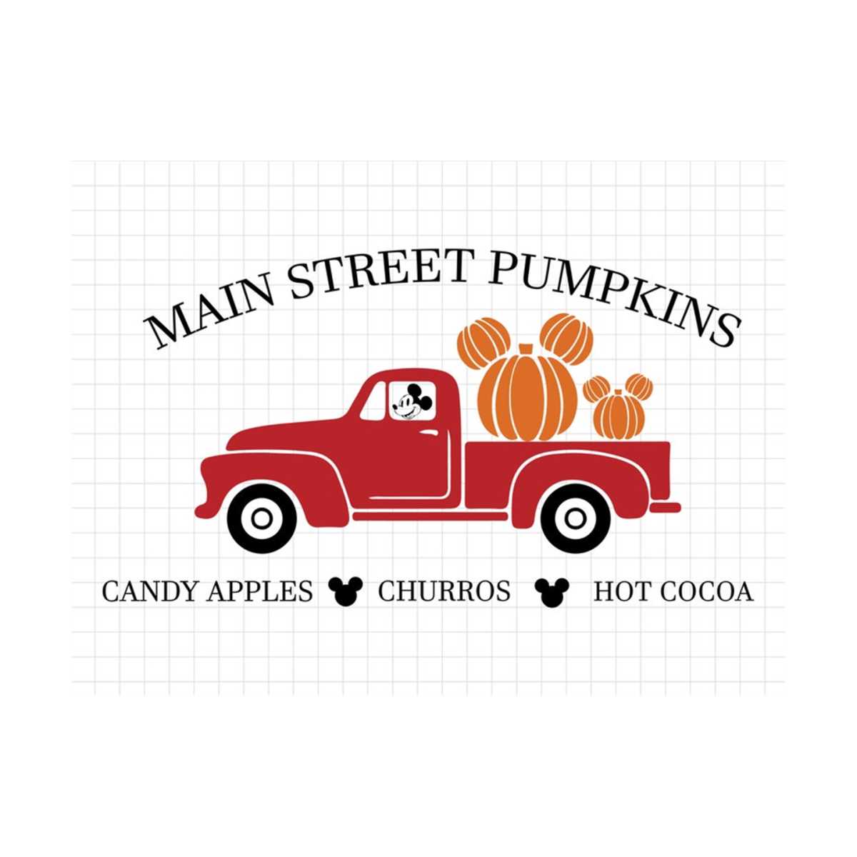 Main Street Pumpkins Svg, Magic Castle Main Street Svg, Magi | Inspire ...