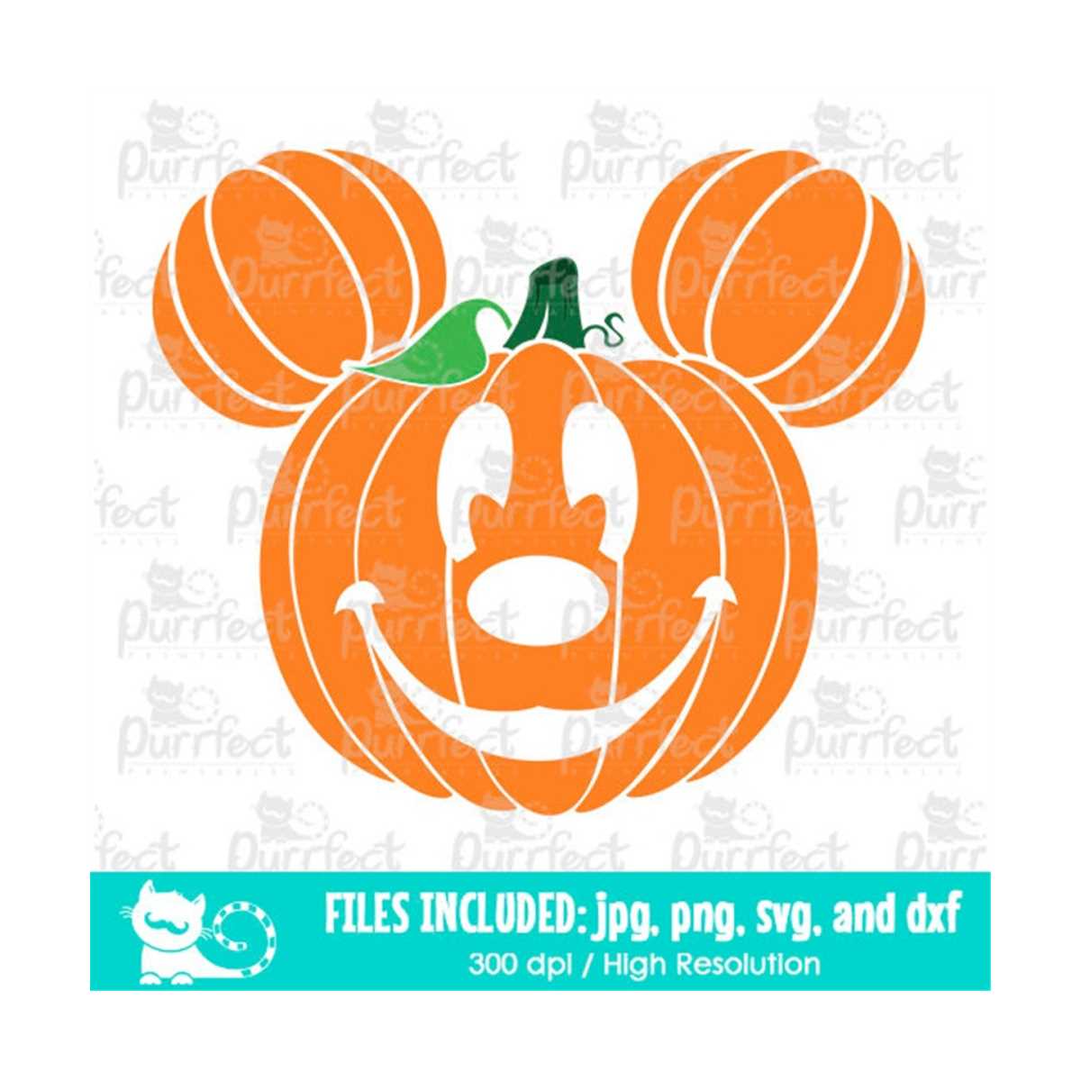 Mouse Pumpkin Head SVG, Spooky Pumpkin svg, Jack o Lantern S | Inspire ...
