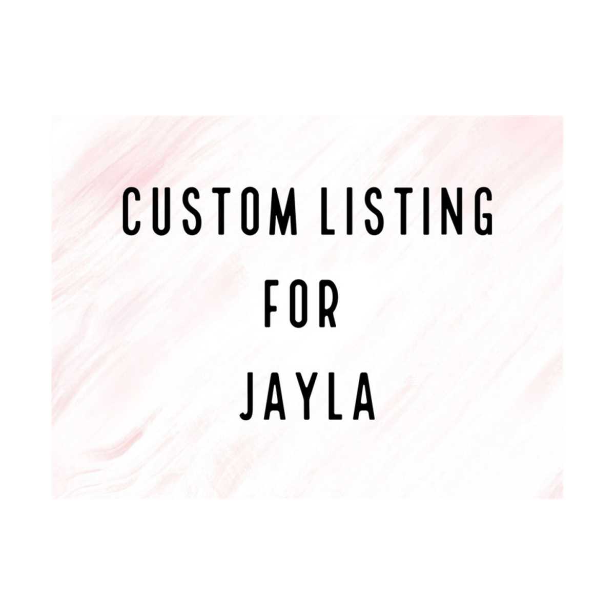 custom order for jayla | Inspire Uplift