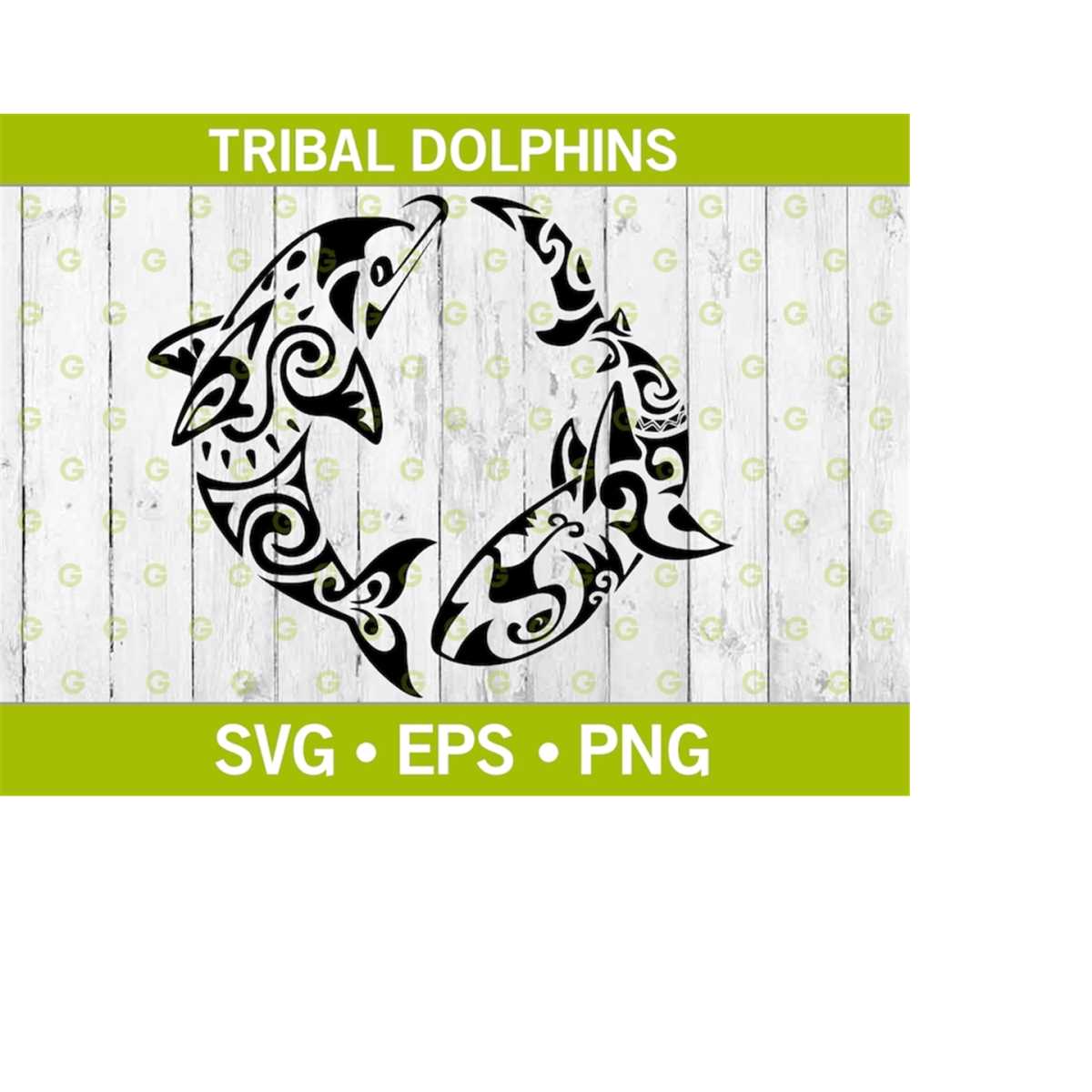 tribal dolphin svg - Inspire Uplift