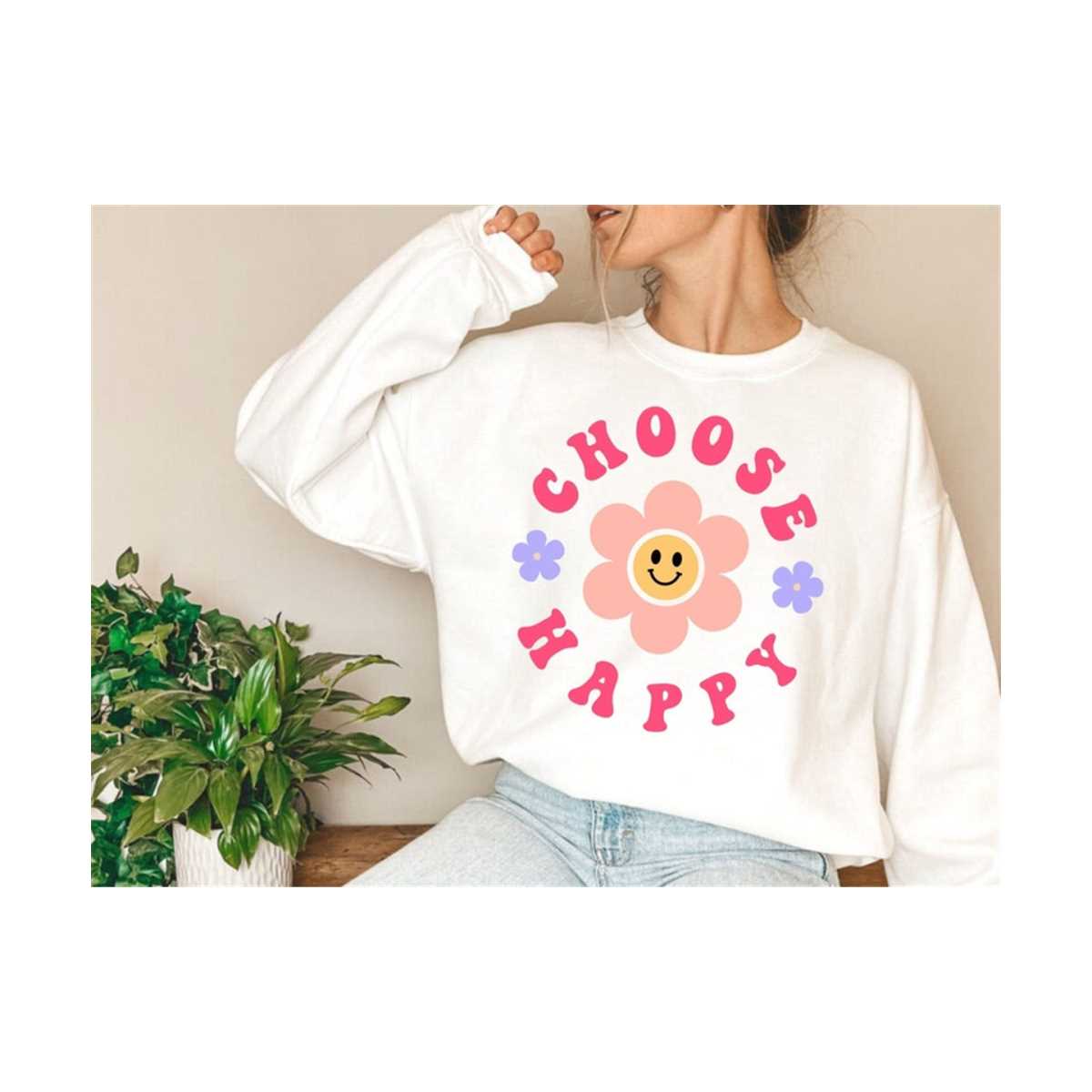 choose happy svg, happy face svg, happy face svg, mental hea | Inspire ...