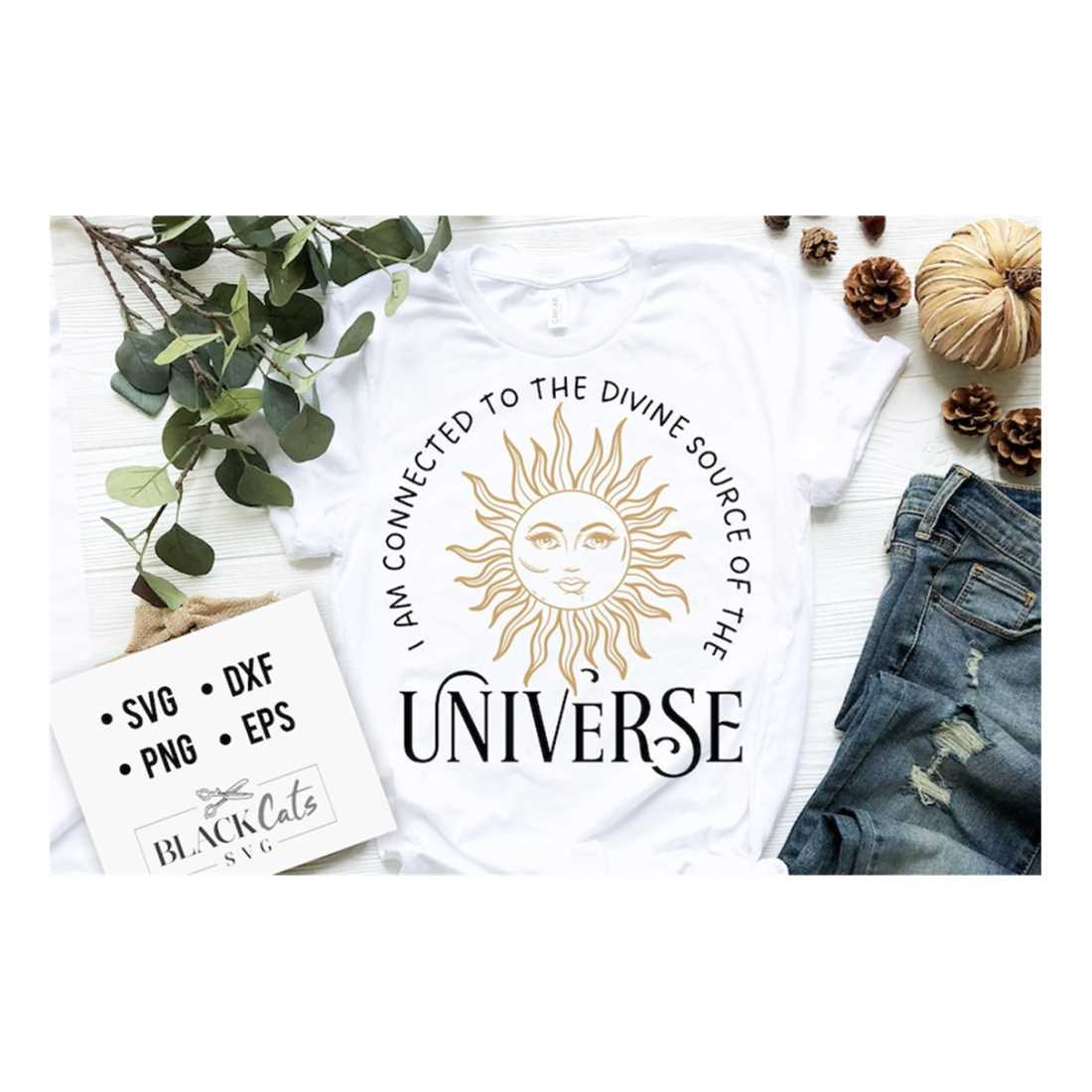 I am connected svg, Positive affirmations svg, Botanical svg | Inspire ...