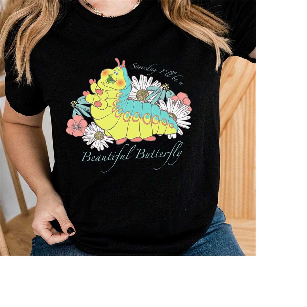 Disney Pixar A Bugs Life Heimlich Beautiful Butterfly Shirt | Inspire ...