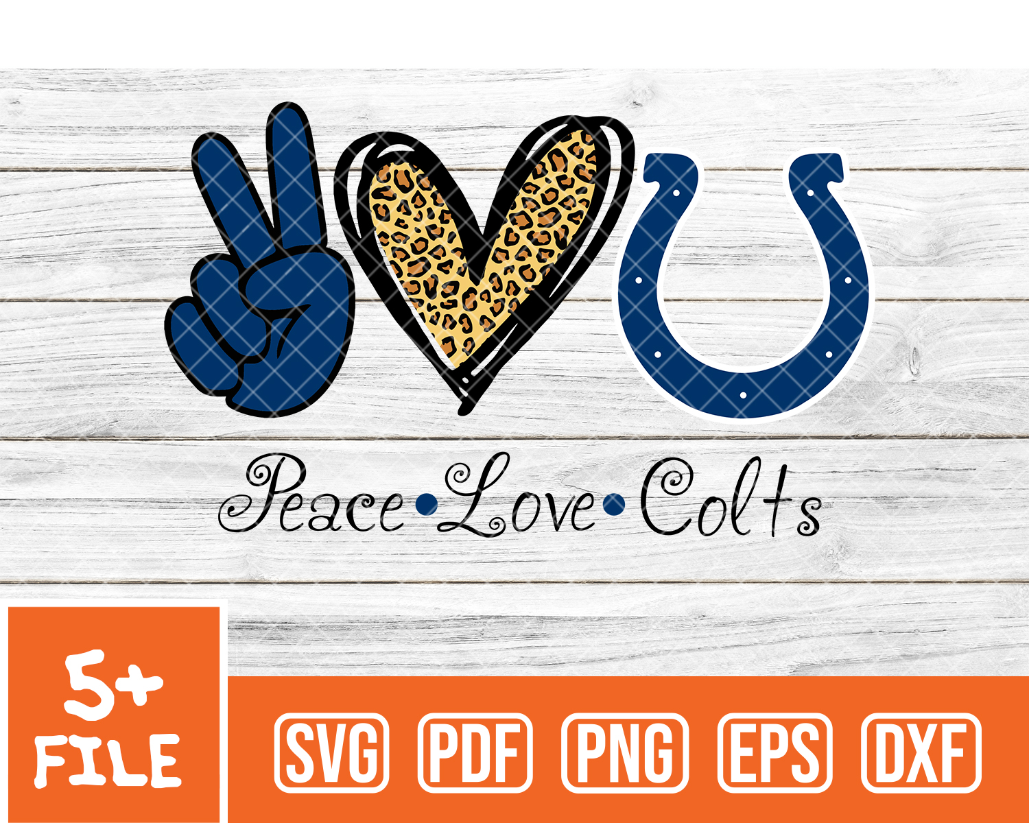 Indianapolis Colts Svg , Peace Love NfL Svg, Team Nfl Svg 1 | Inspire ...